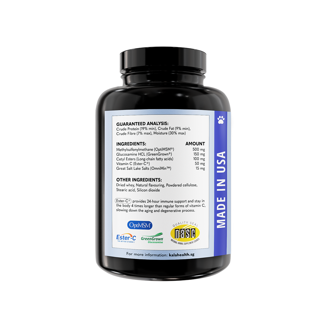 Kala Health Arthrix 60 tabs Pet Supplement for Hip & Joint /Dog & Cat ...